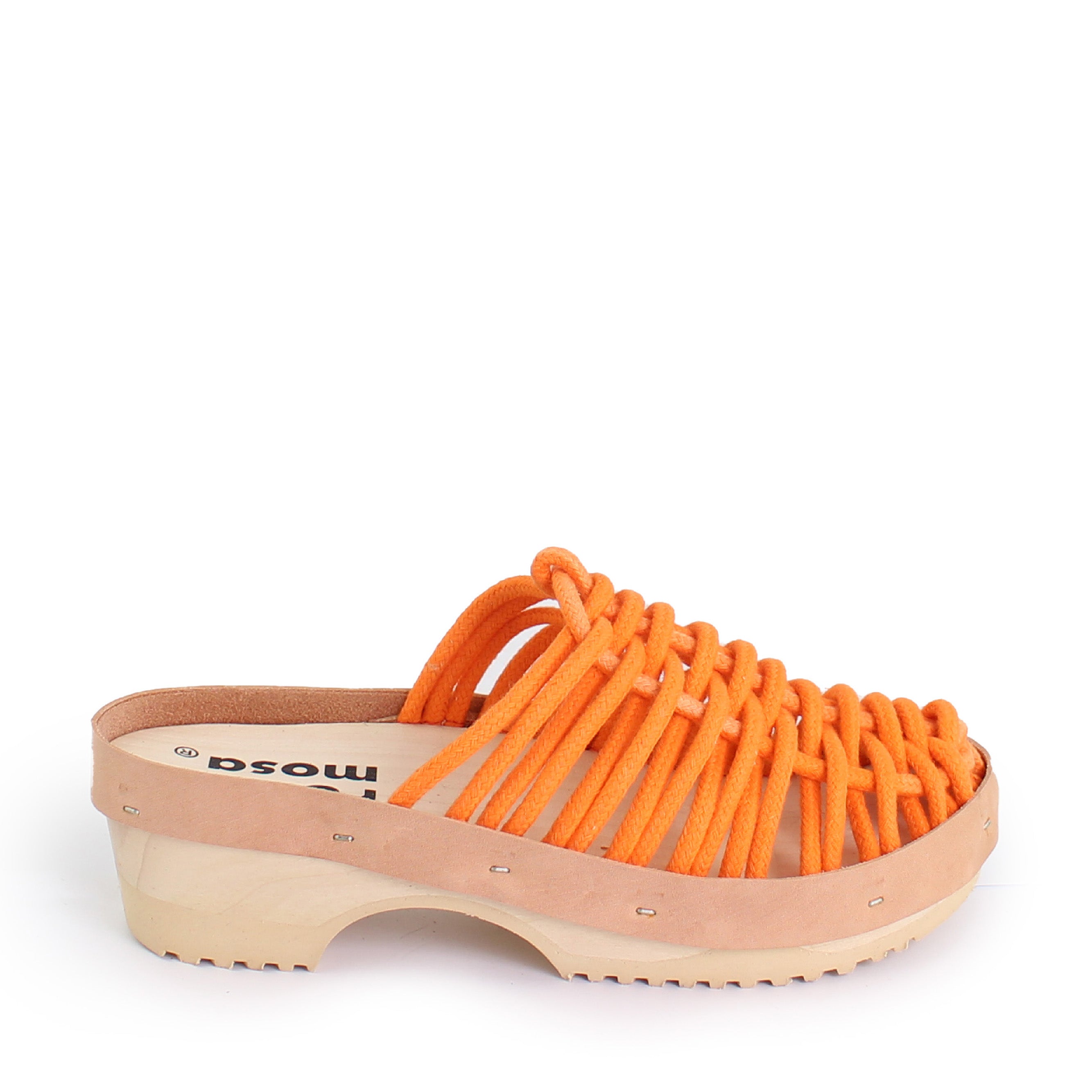 NET PANTO + Cotton Clogs + Orange – rosa mosa